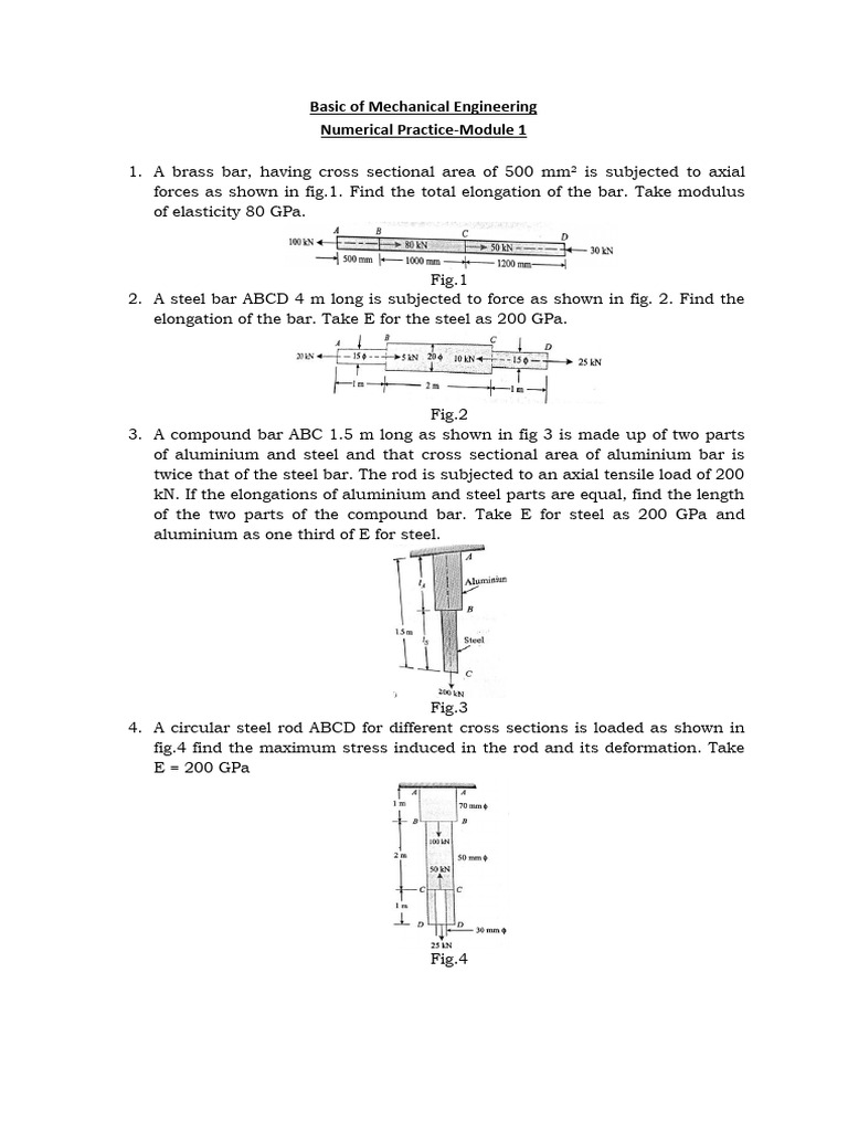 Practice Que - BME - Module 1 | PDF