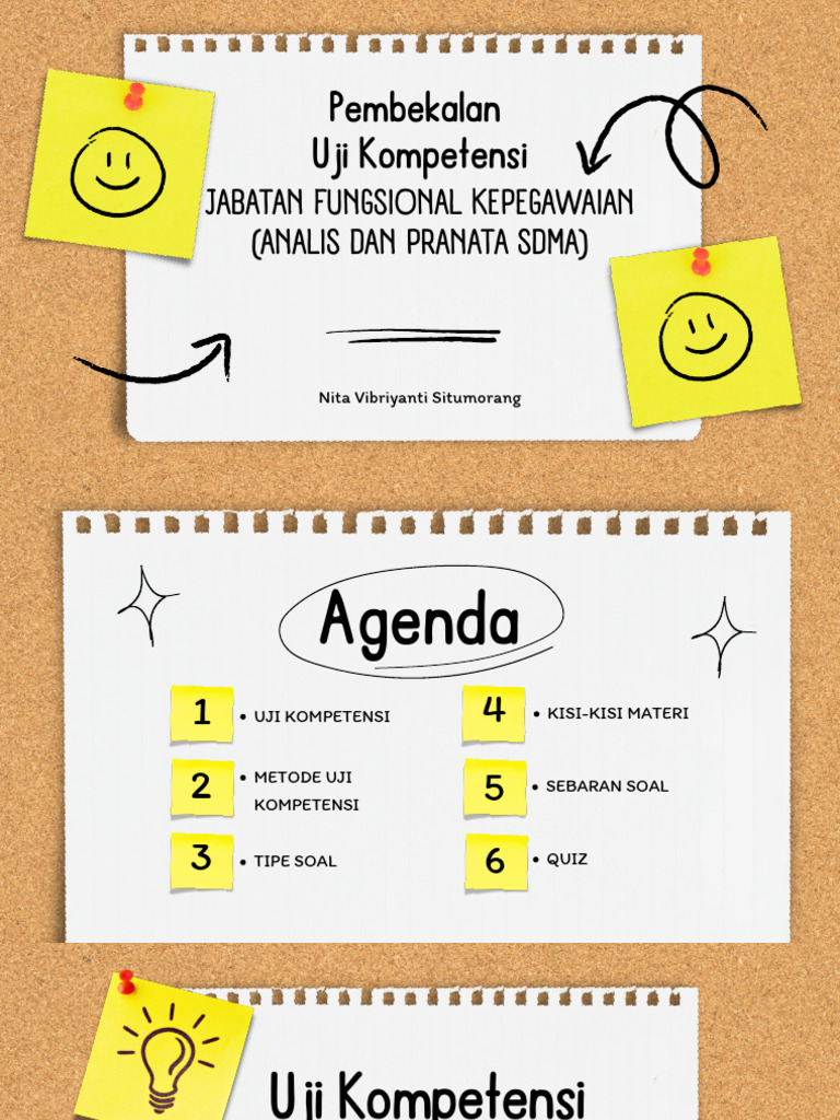 Pembekalan Uji Kompetensi JFK (Analis Dan Pranata SDMA) - NVS | PDF