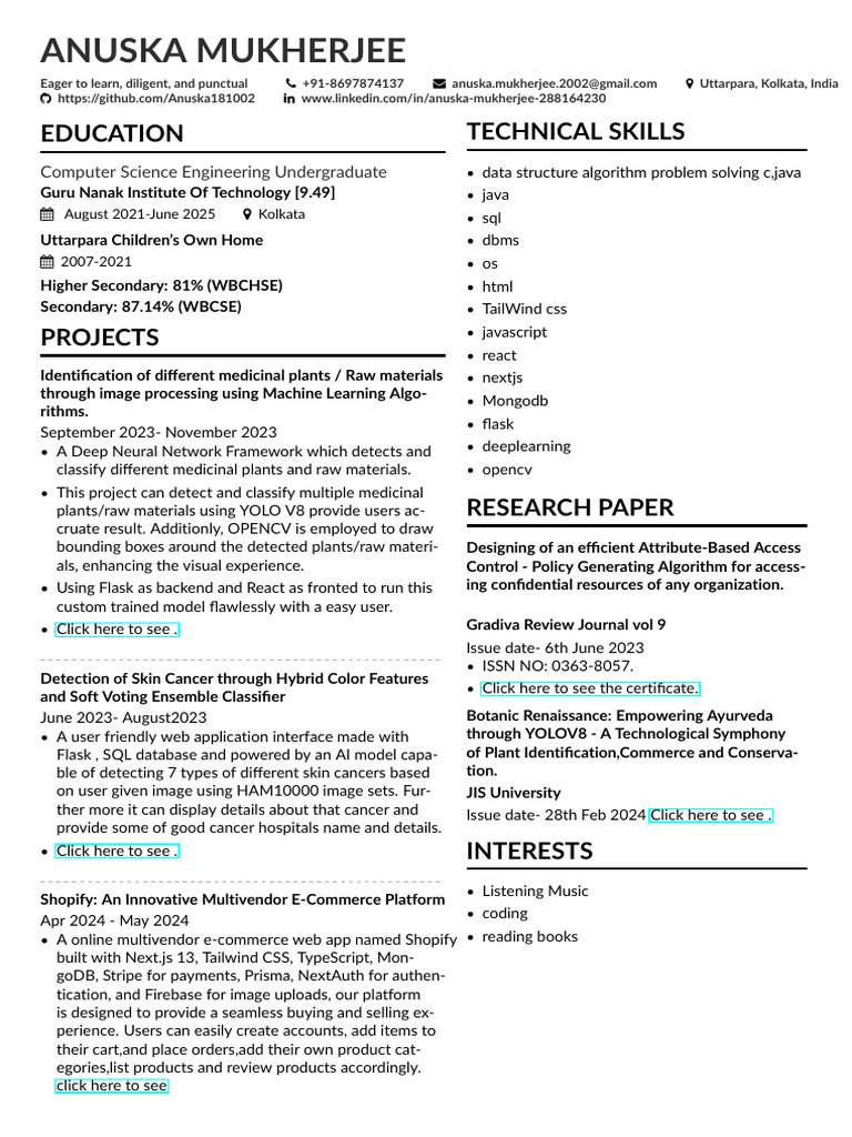 Resume Updated | PDF