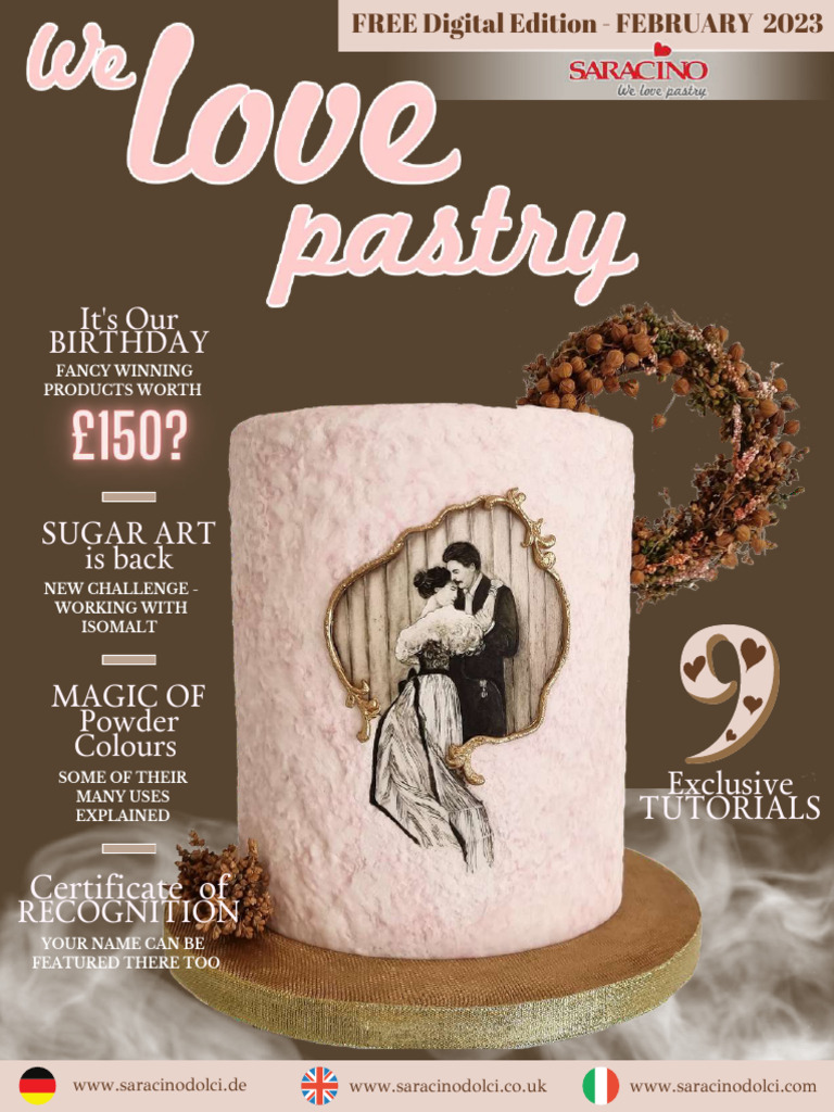 Saracino FREE Monthly Magazine We Love Pastry February 2023 | PDF