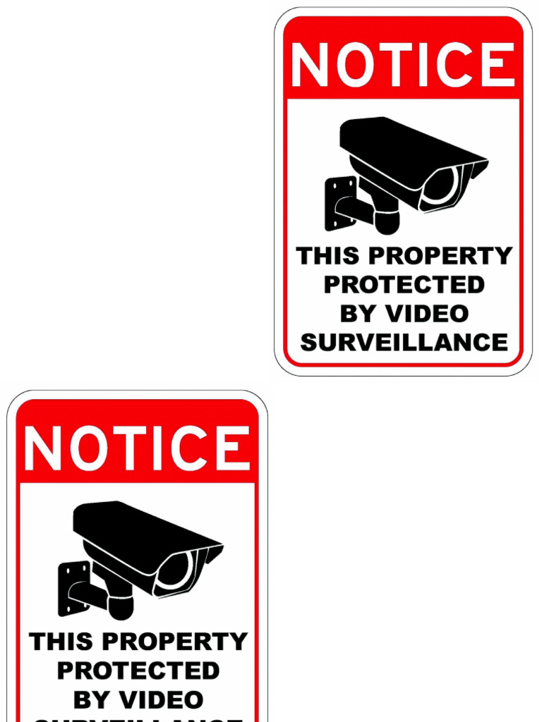 CCTV Signage | PDF
