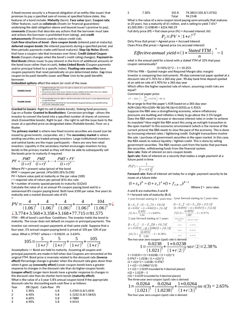 Cheat Sheet FIM | PDF