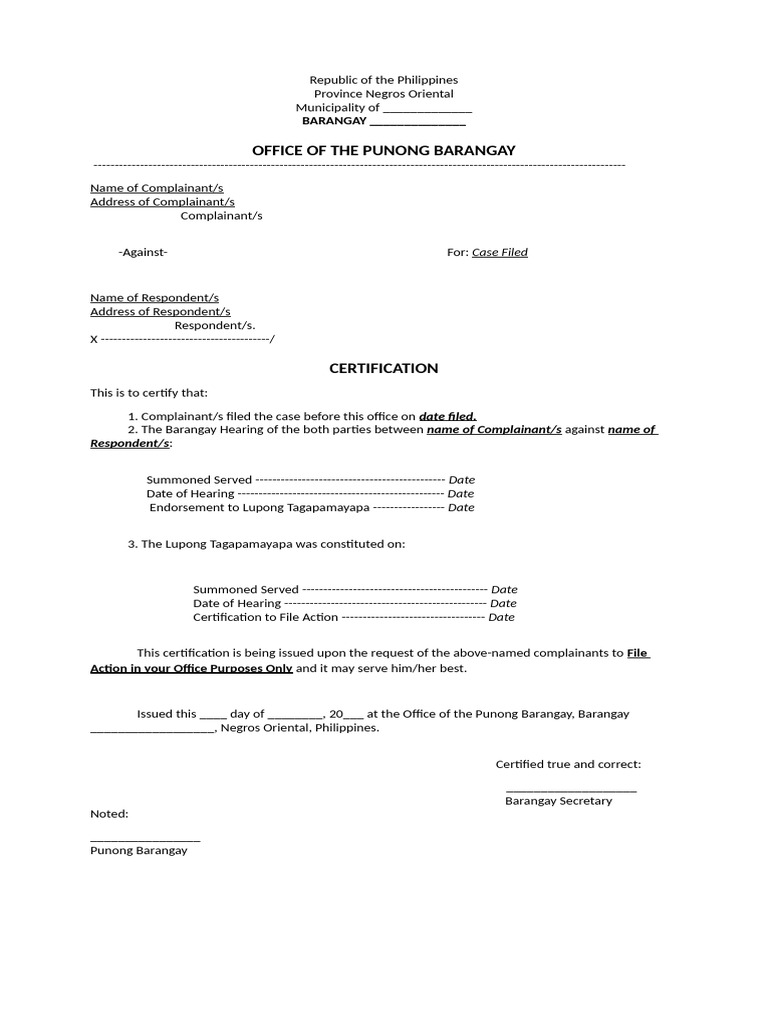 Certificate To File Action Format | PDF