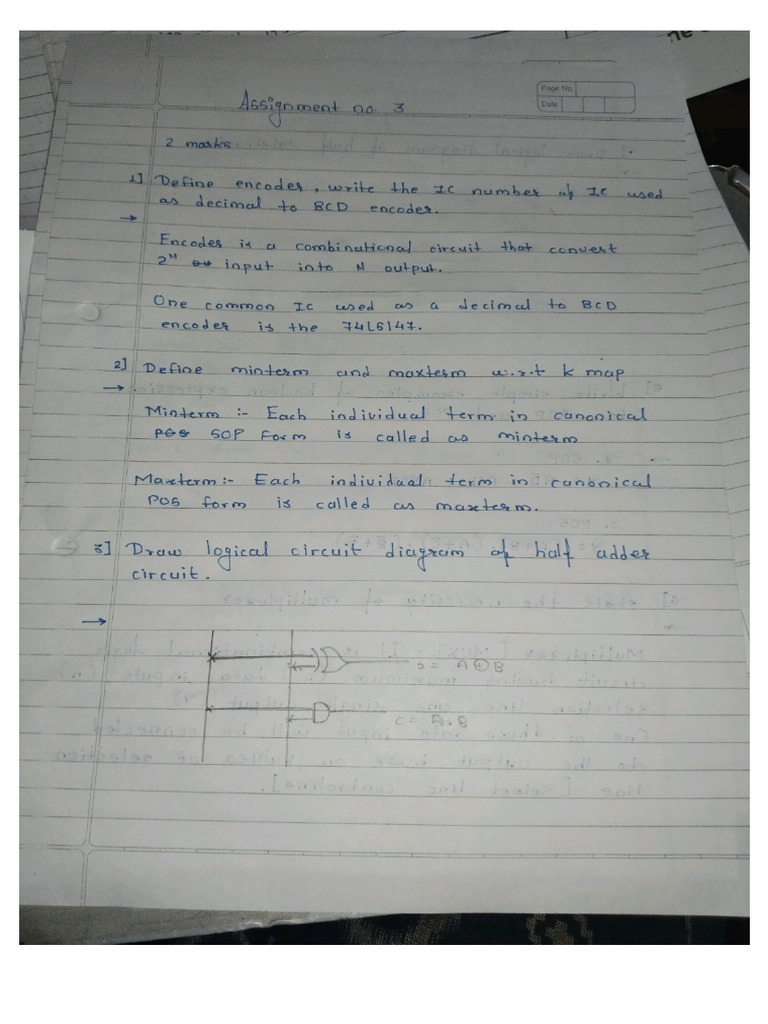 Dte Assignment No 3 | PDF
