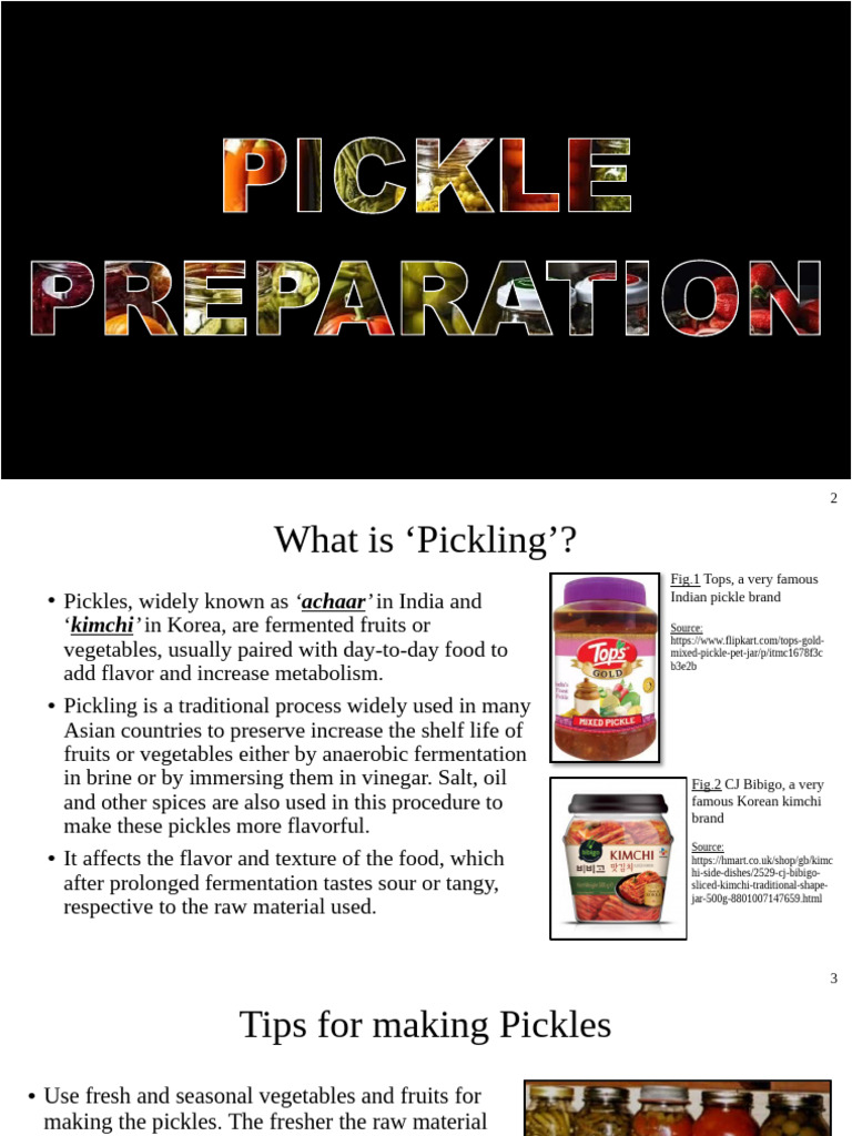 Pickle Preparation ArshiaRazdan 500110173 IntMicro | PDF | Pickling | Probiotic