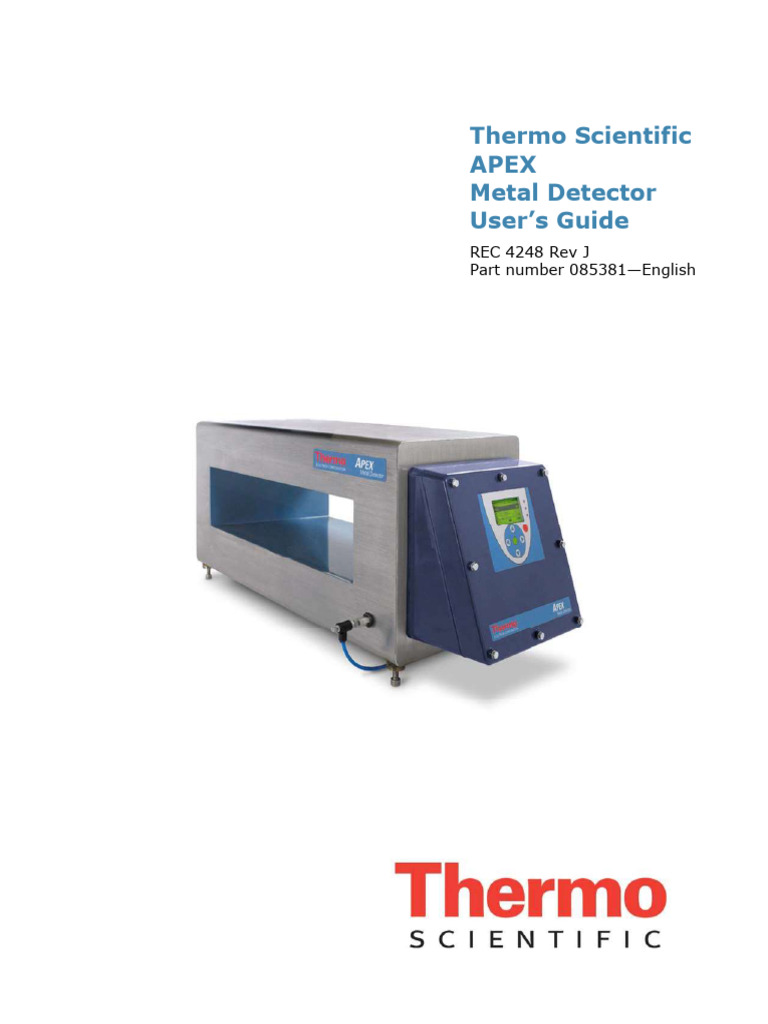 DETECTOR APEX 300_1 | PDF