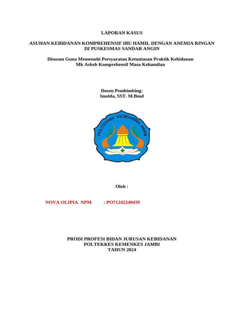 LAPORAN KASUS BLM | PDF