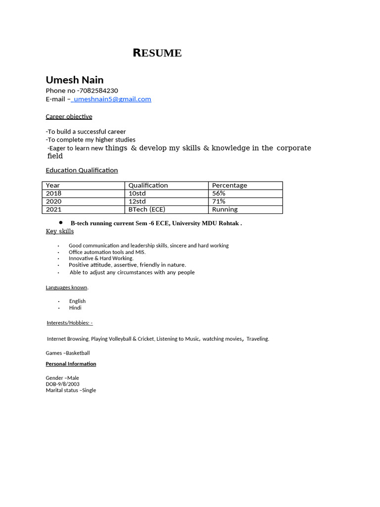 Umesh Nain | PDF