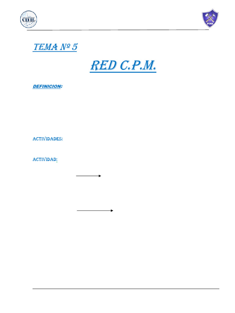 Tema #5 Red C.P.M. | PDF