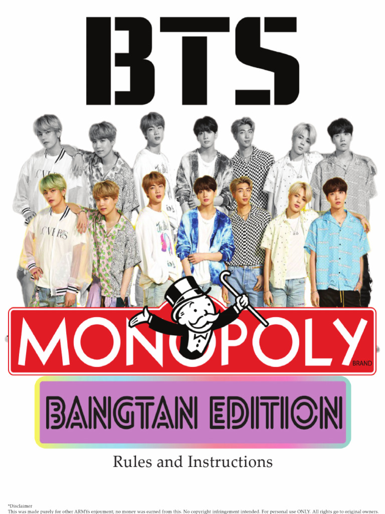BTS Monopoly | PDF