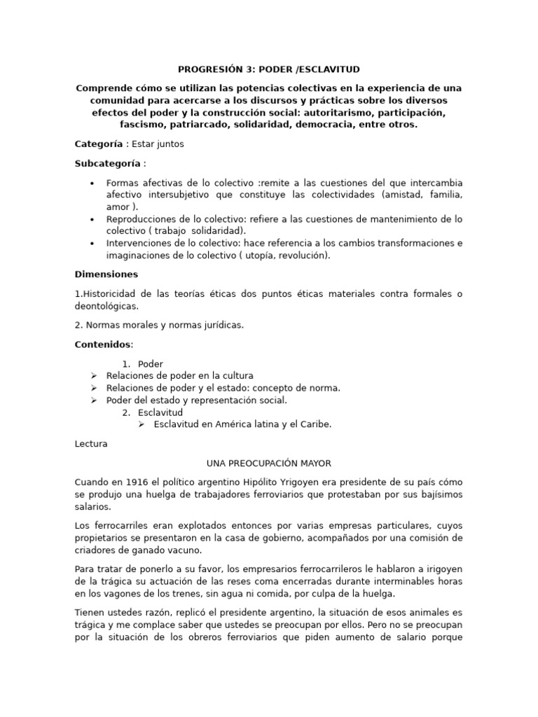 Poder y Esclavitud en Colectividades | PDF | Desobediencia civil | Política