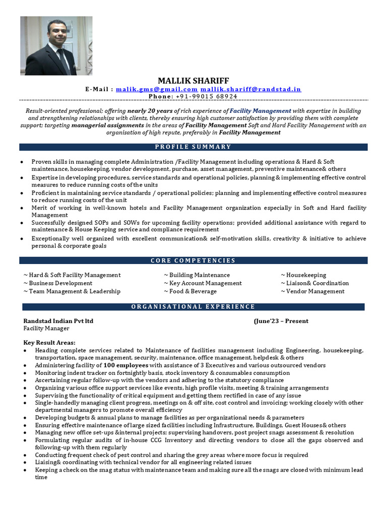 Malik CV | PDF