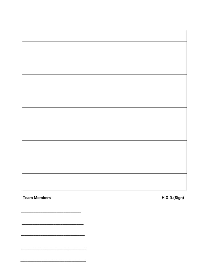 Capstone Project Weekly Diary PDF Format | PDF