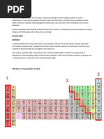 Development of The Periodic Table | PDF | Chemical Elements | Periodic ...