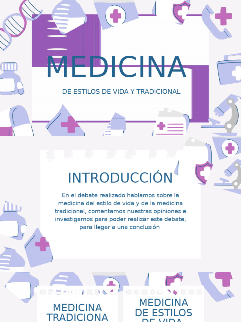 Sinergia entre Medicina Tradicional y Estilo de Vida | PDF | Medicina ...
