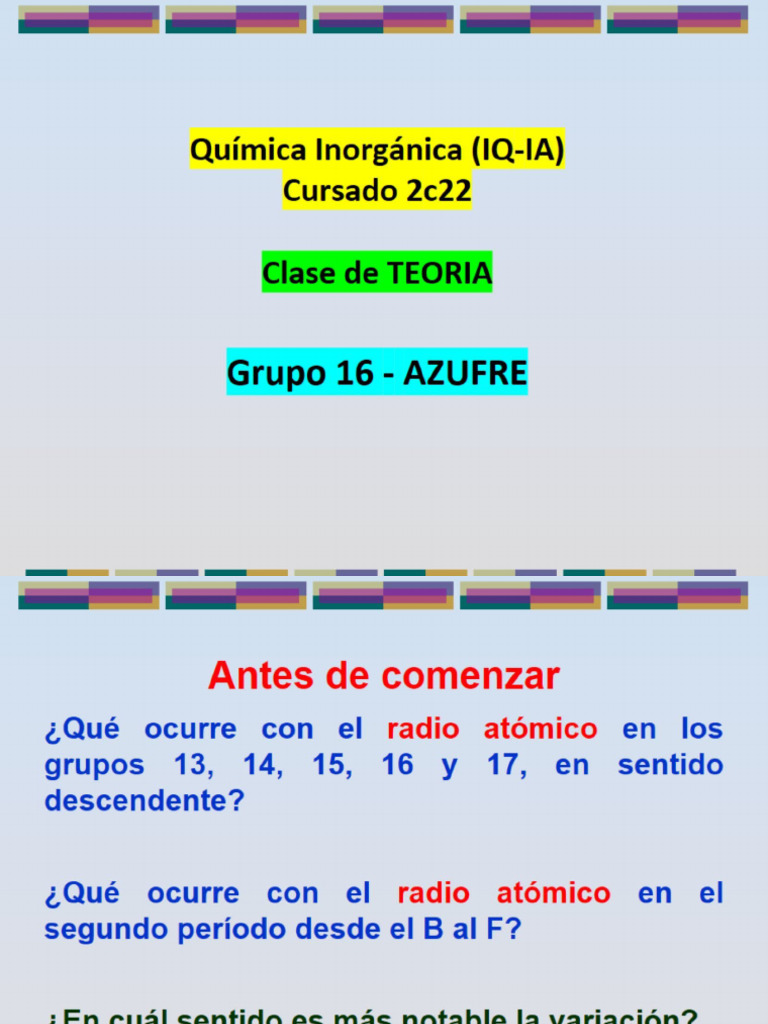 4 - Teoria AZUFRE - 2c22 - Av - Imag | PDF
