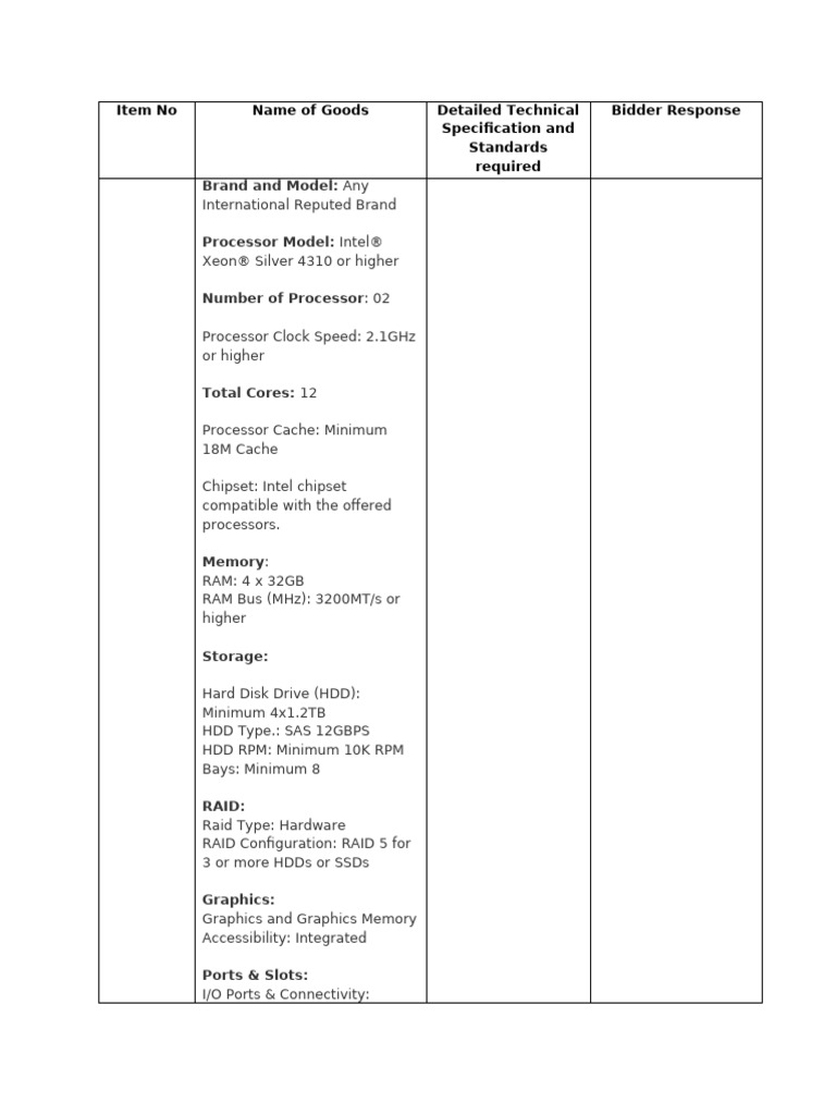 Technical Compliance | PDF
