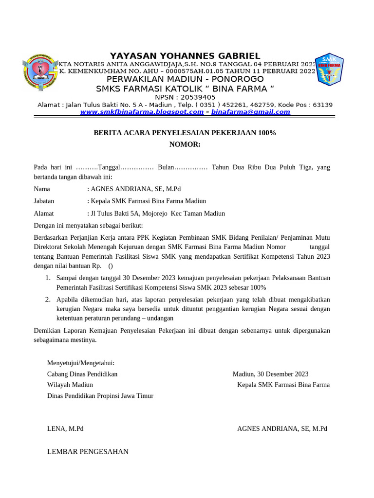 Laporan Pelaksanaan Kegiatan Mitras Dudi | PDF