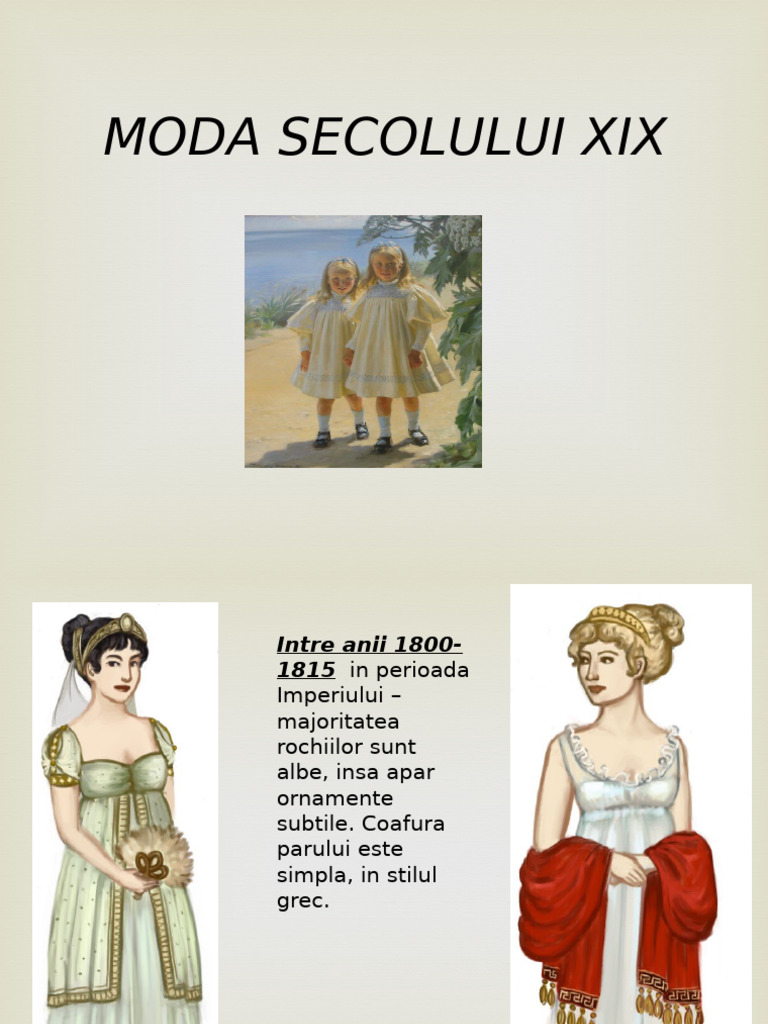 Moda Sec Xix | PDF
