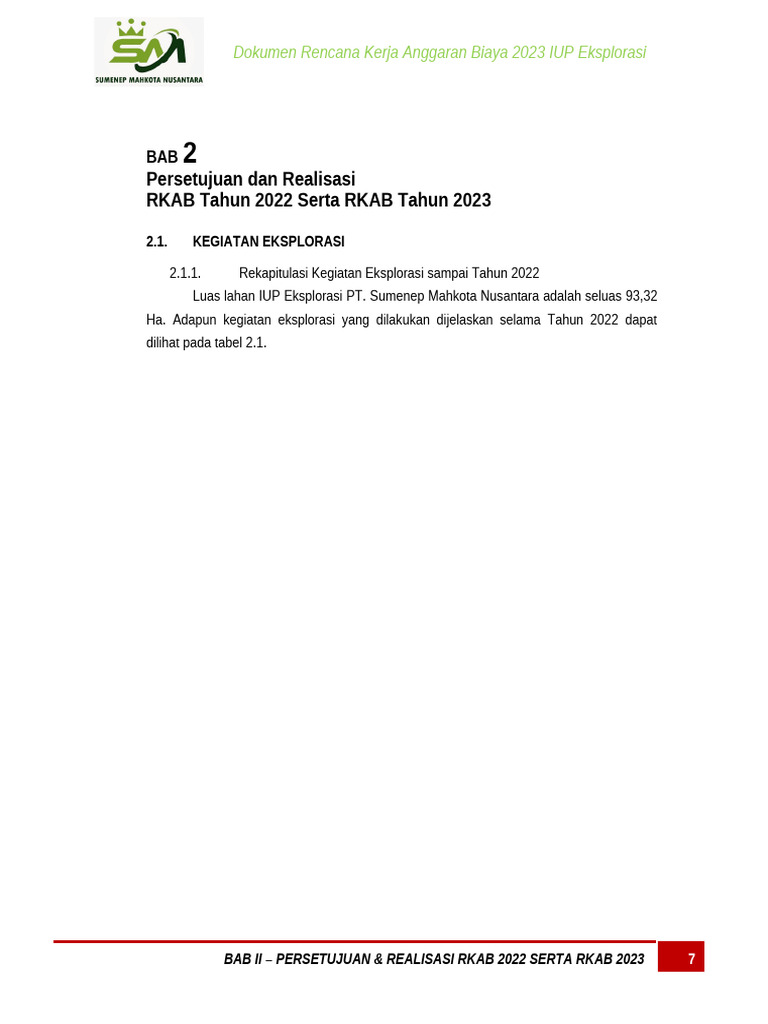 BAB 2 Persetujuan Dan Realisasi 1011 | PDF