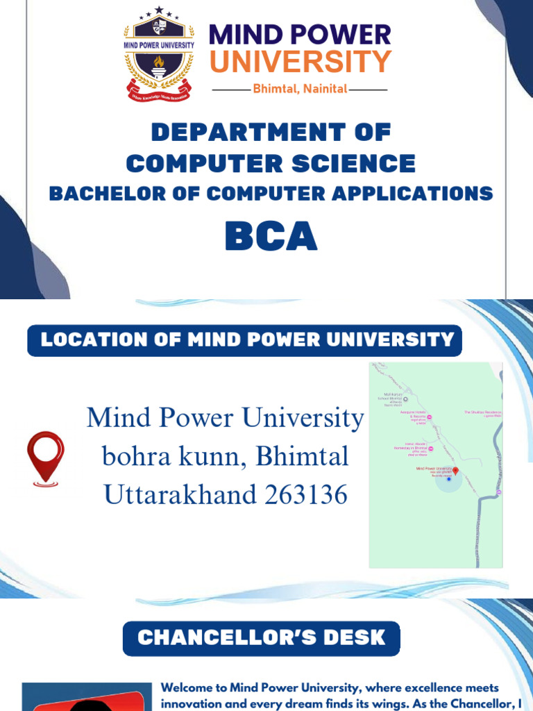 Bachelor of Computer Applications (BCA) : Course Curriculum and Insights | PDF | Computer ...