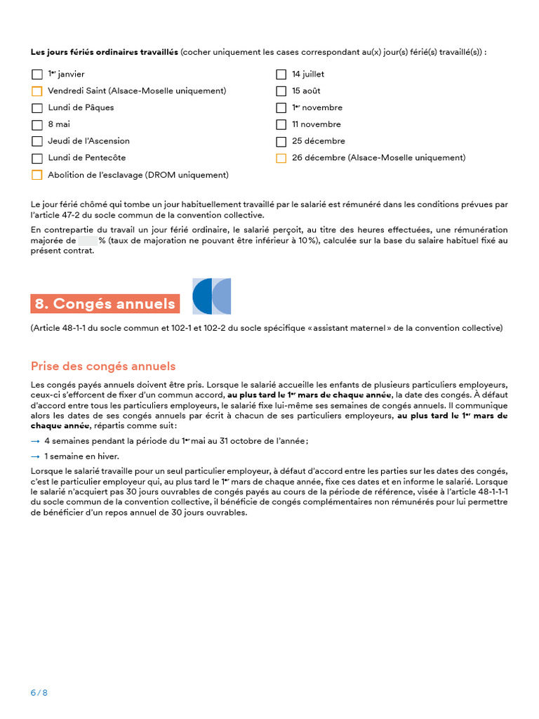 6237 PE Contrat CDI Pajemploi Ama FORMULAIRE 6 | PDF 6237 PE Contrat CDI Pajemploi Ama FORMULAIRE 6 | PDF
