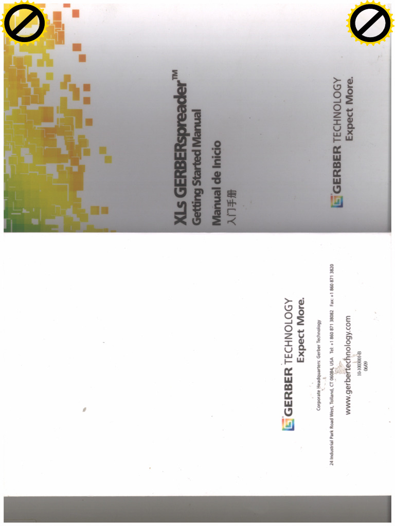 Gerber Spreader Machine | PDF