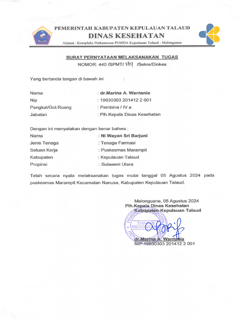 SPMT NST Periode II Tahun 2024 | PDF