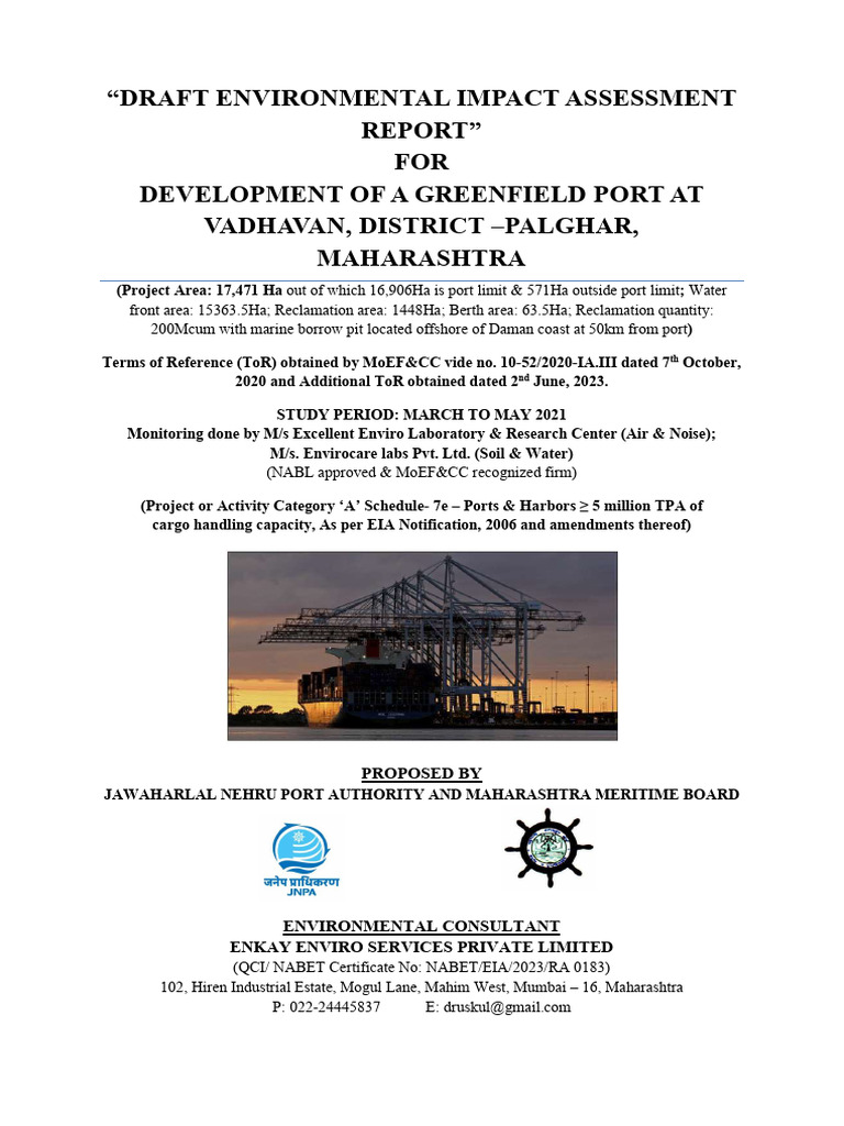 Vangaon-NH48 Exit Points (Palghar Project) | PDF