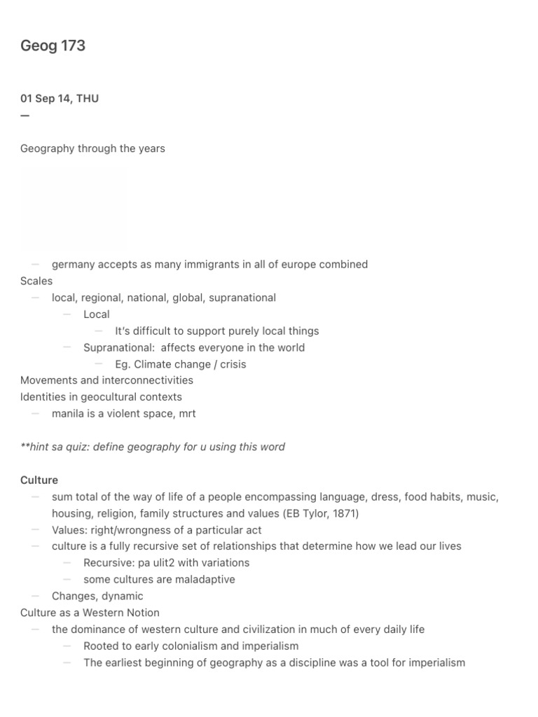 Geog 173 | PDF
