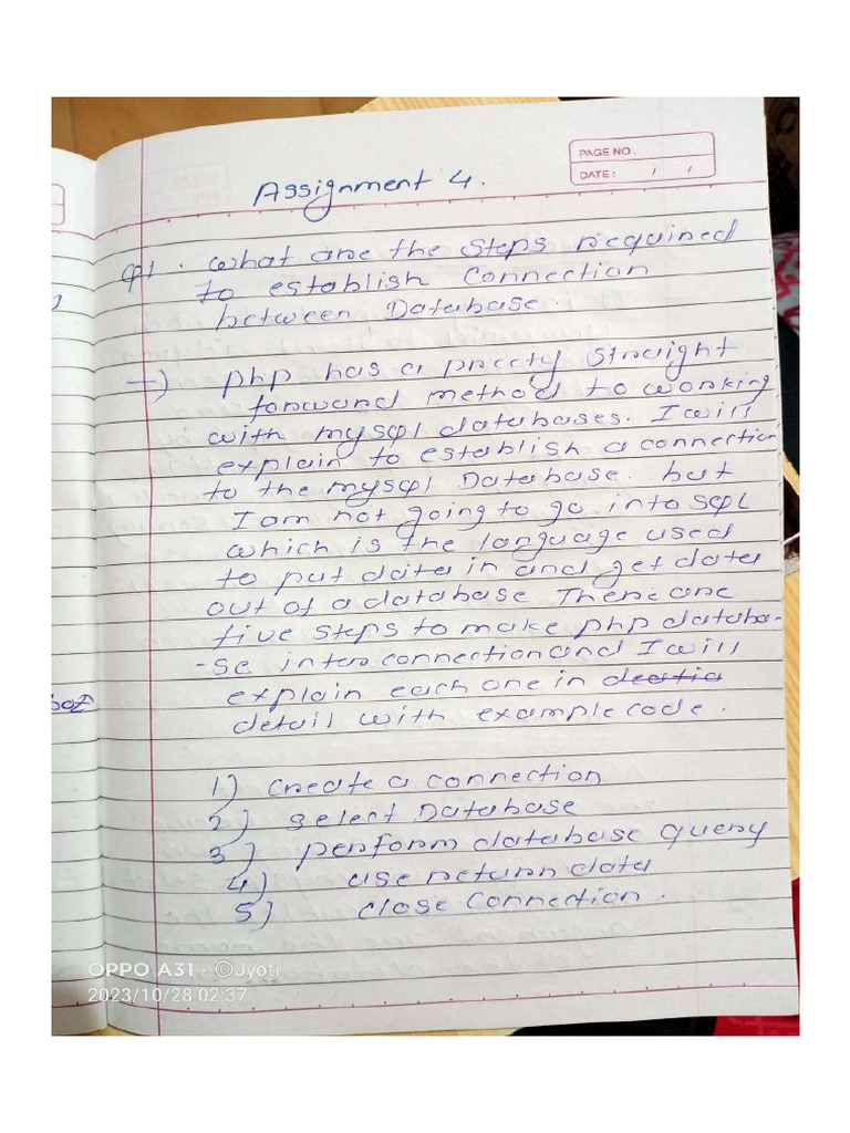 Assignment 4 Que 1 | PDF