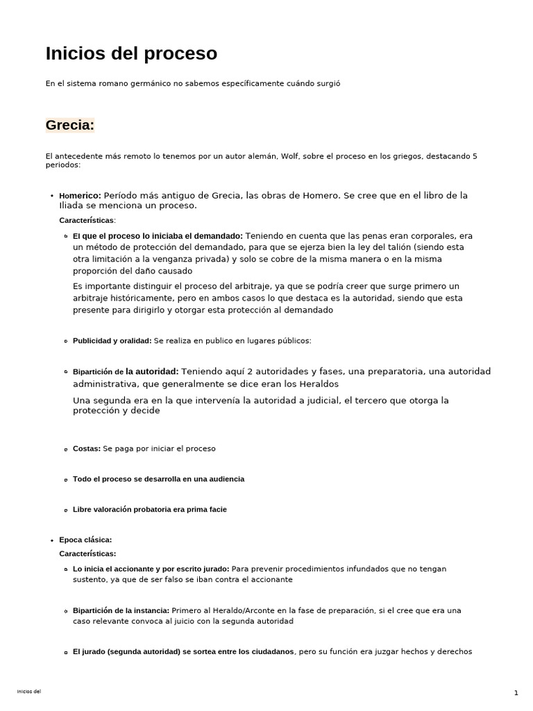 Inicios Del Proceso | PDF | Inquisición española | Derecho