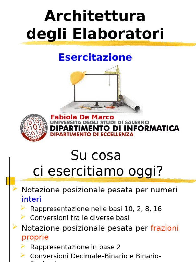 Esercitazione 1 | PDF