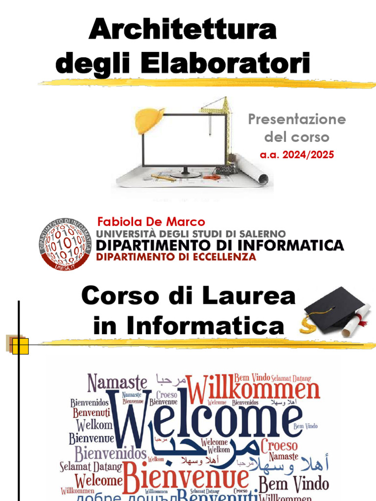 Lezione 1 2023 | PDF