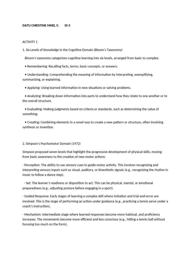 activity ni maam sol | PDF