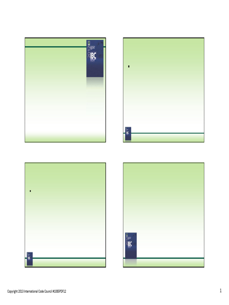 2012 IBC Use of Fire and Smoke Separations-4up | PDF | Wall | Real Estate
