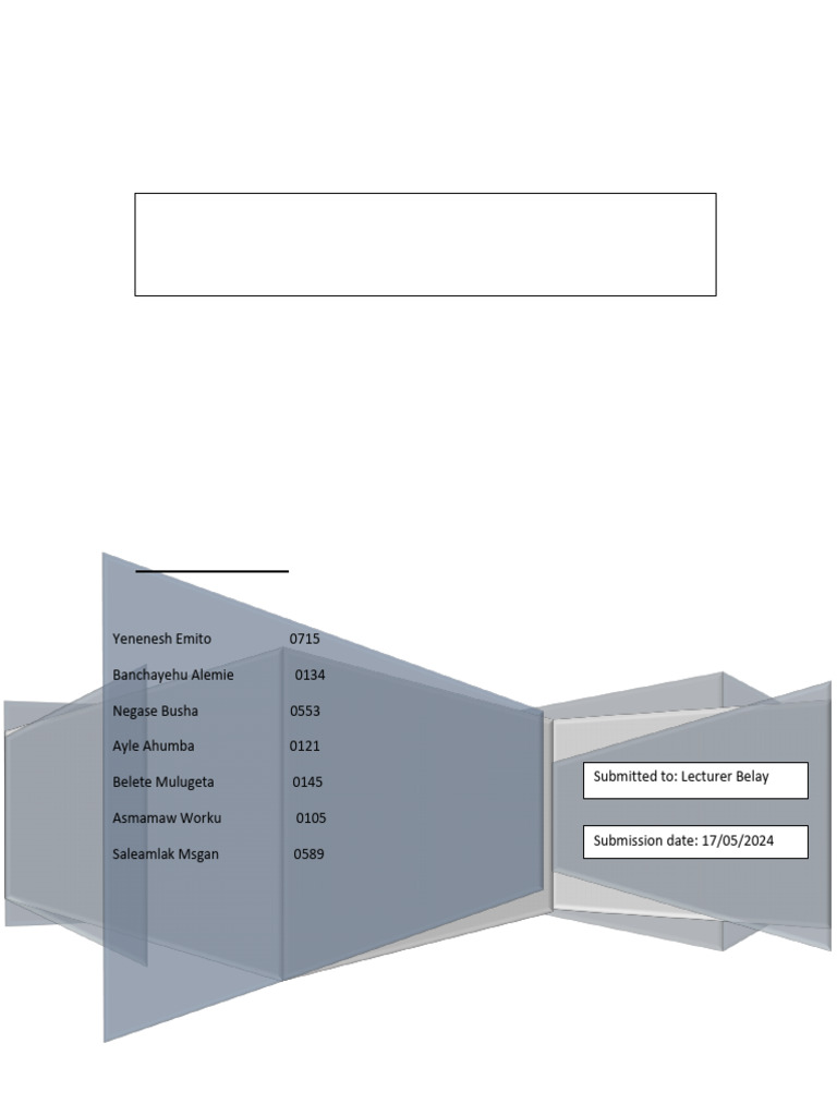 distributed system assignment (group2) | PDF