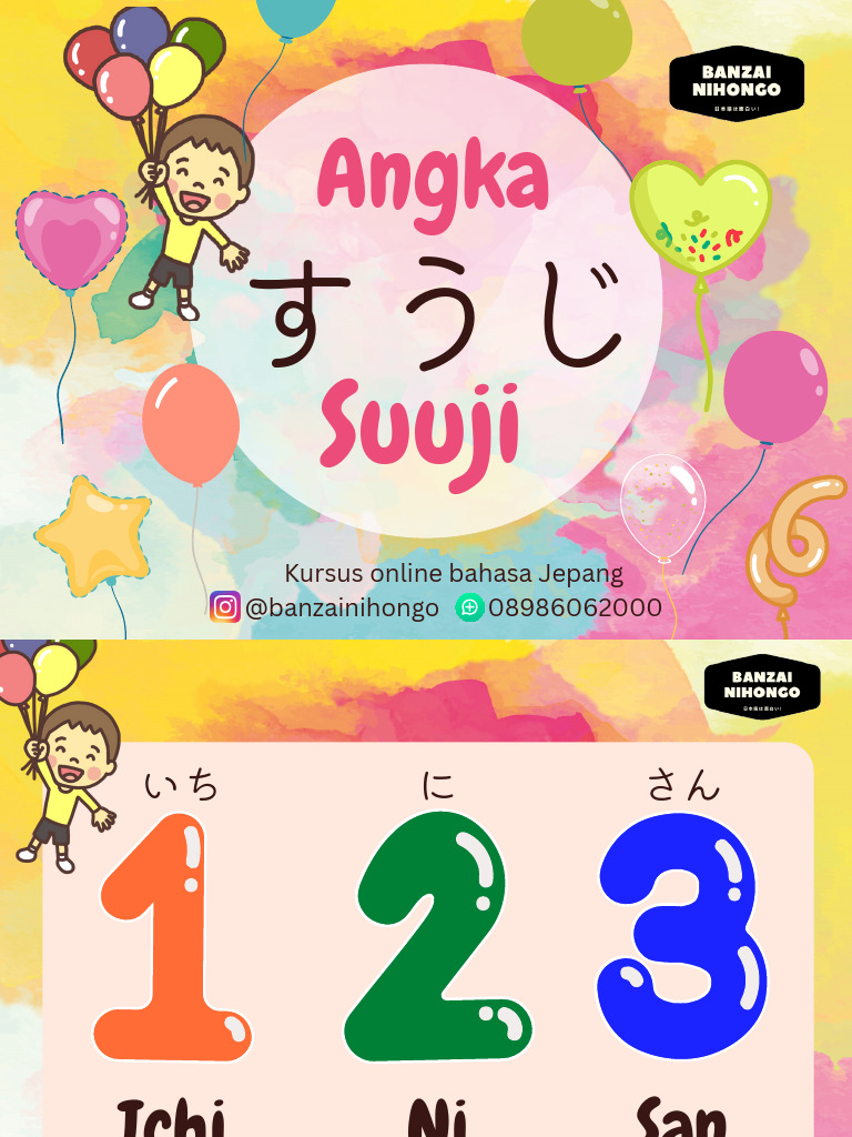 Angka 1-10 Balon | PDF