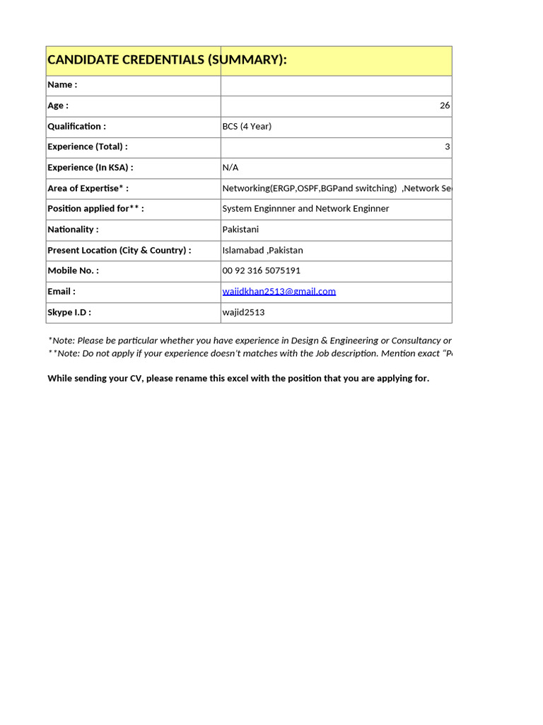 Candidate_Credentials | PDF