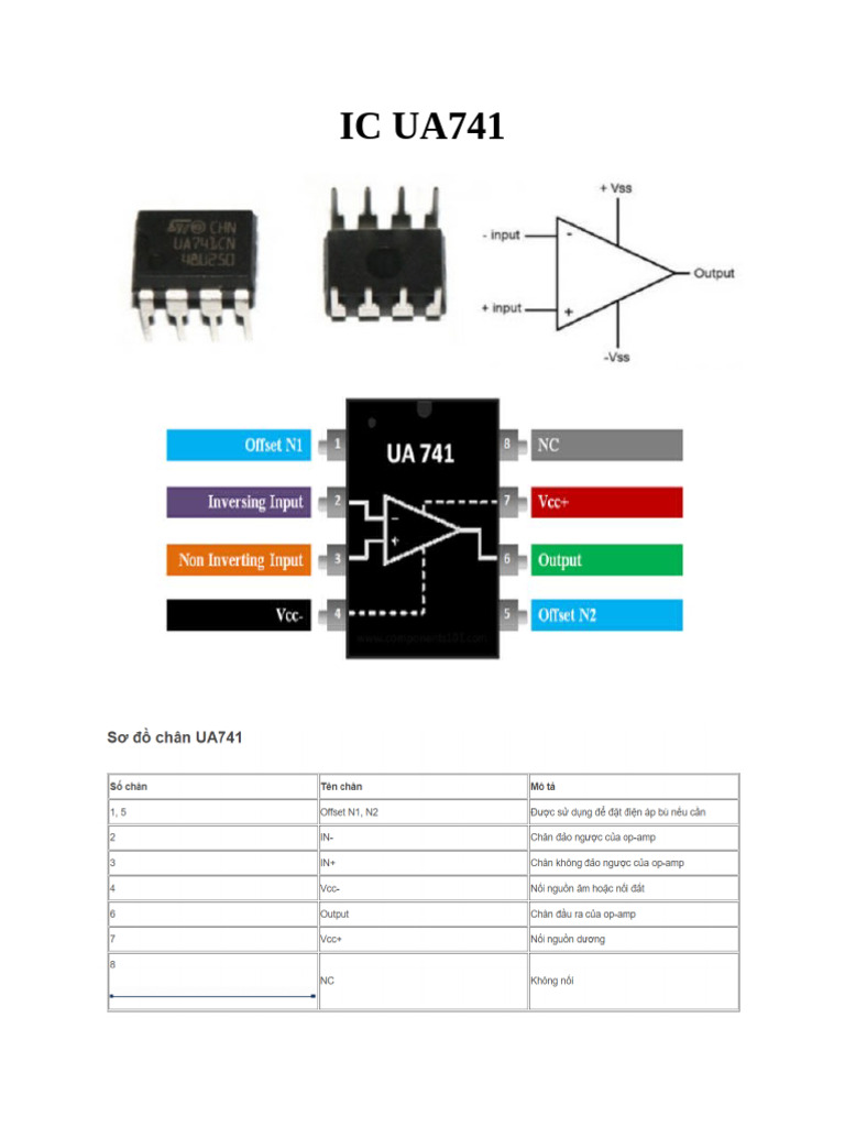 IC Ua741 | PDF