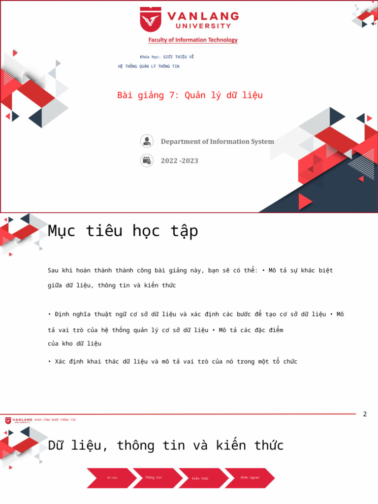 Bản sao L7 - Data Management | PDF