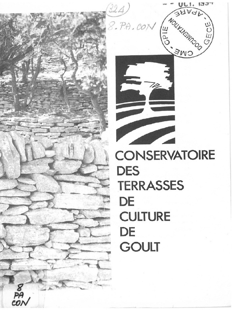 Livert Conservatoire Des Terrasses de Culture Goult | PDF