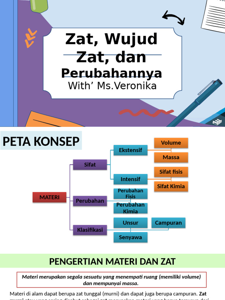 Bab 2 Zat, Wujud Zat, Dan Perubahannya | PDF