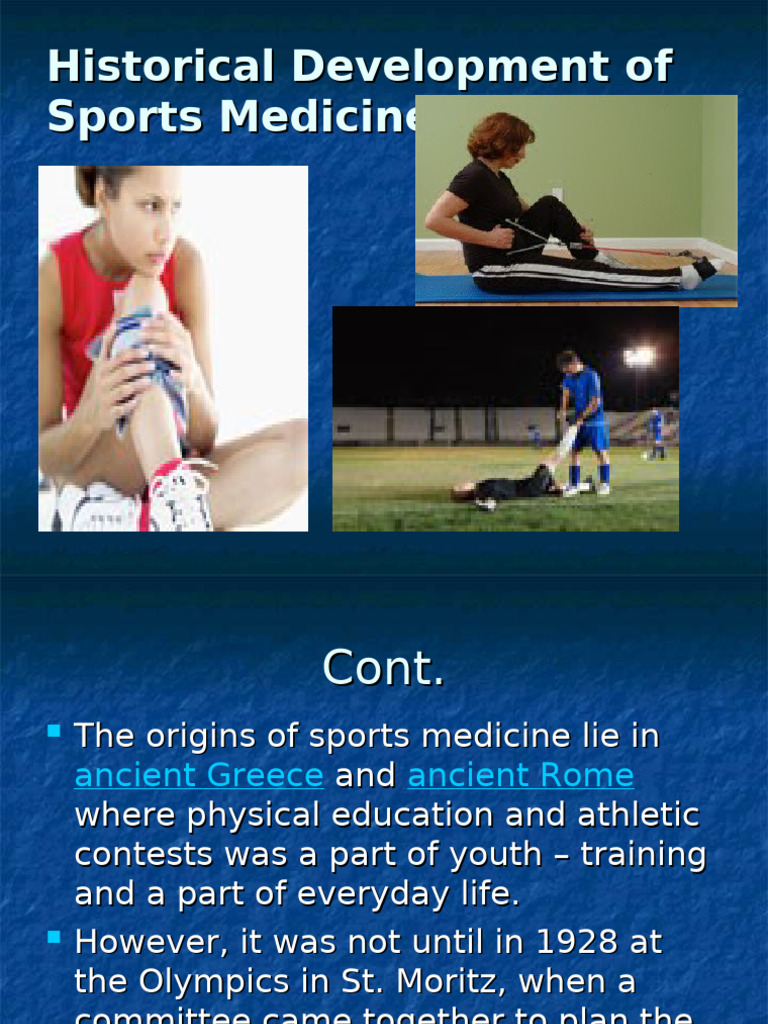 Historical Development of Sports Medicine | PDF