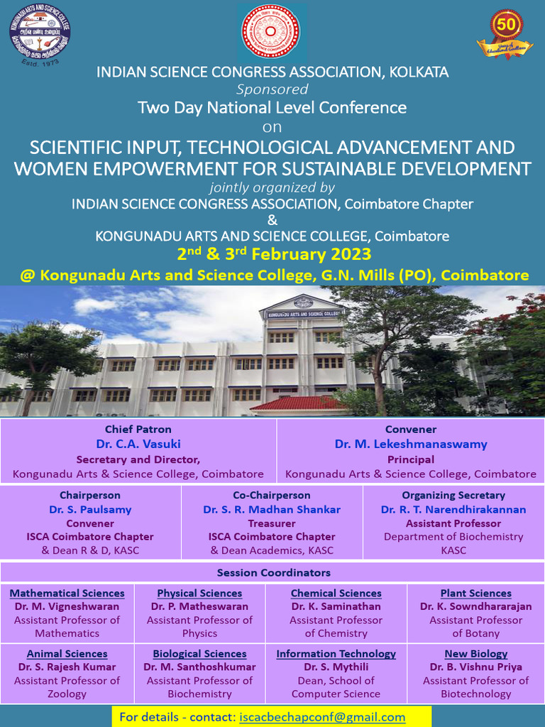 2023 Conf Brochure | PDF | Science