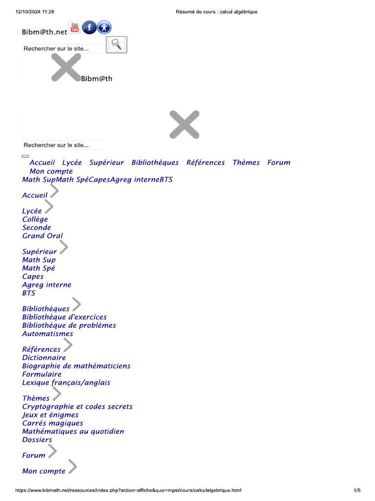 Cours 1 Sommes Et Produits | PDF