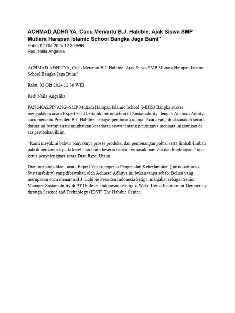 Achmad Adhitya | PDF