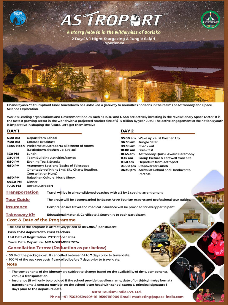 Astroport Sariska Vikas Bharti Rohini | PDF