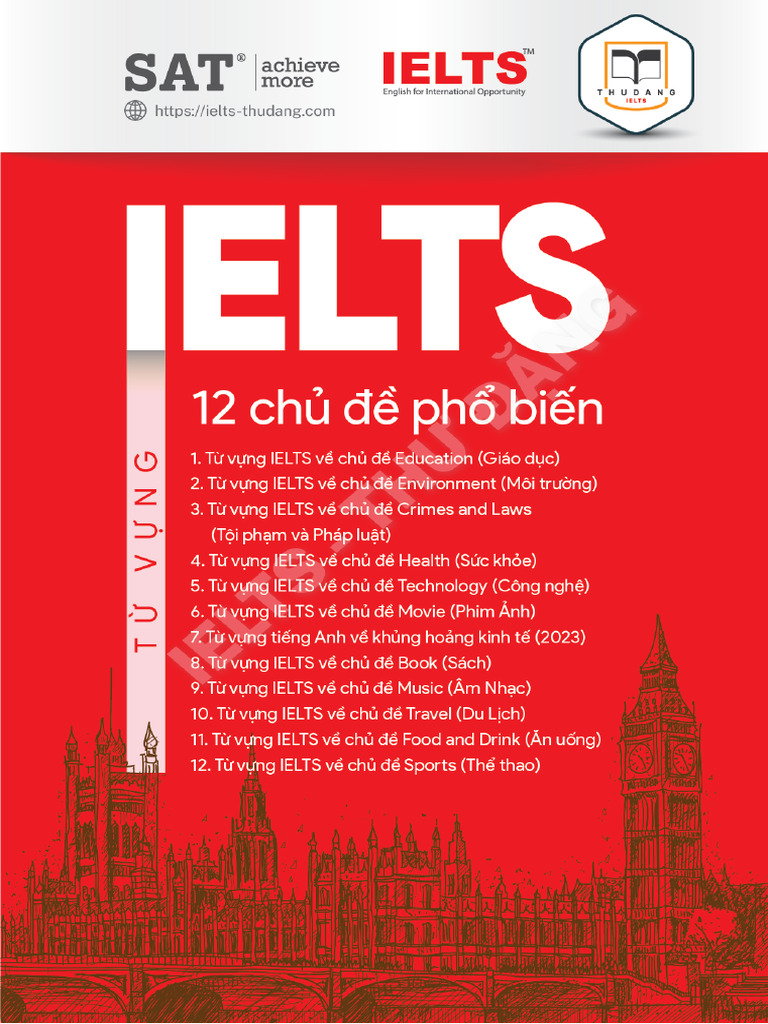 Tu Vung Ielts Theo 12 Chu de Pho Bien | PDF
