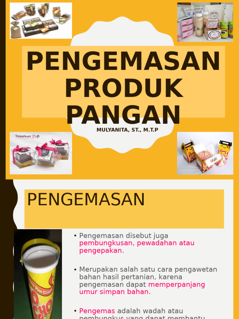 10.pengemasan Pangan | PDF